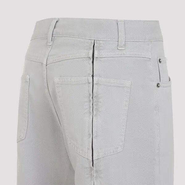 Phoebe Philo High-rise Straight Leg Zip Jeans