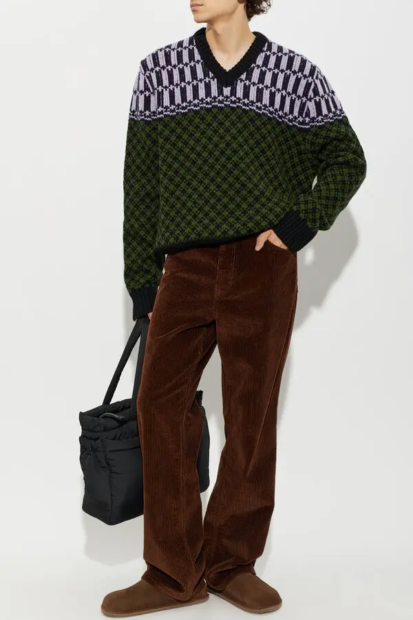 Marni Corduroy Trousers - Brown