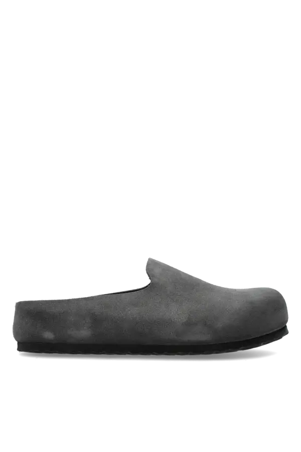 BIRKENSTOCK Amsterdam Suede Mule - Grey