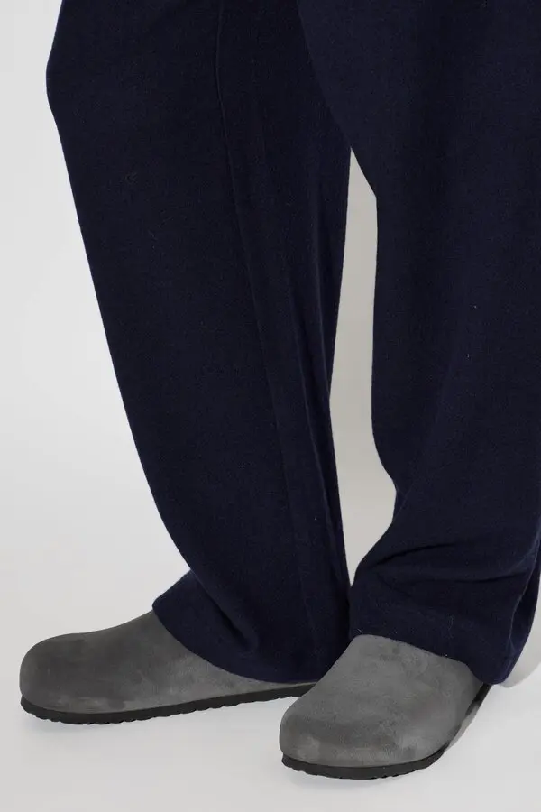 BIRKENSTOCK Amsterdam Suede Mule - Grey