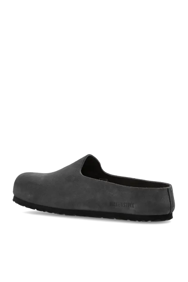 BIRKENSTOCK Amsterdam Suede Mule - Grey