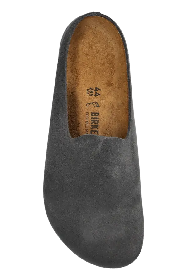 BIRKENSTOCK Amsterdam Suede Mule - Grey