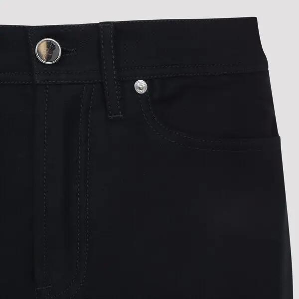Brioni 5-pocket Straight Leg Cotton Pants