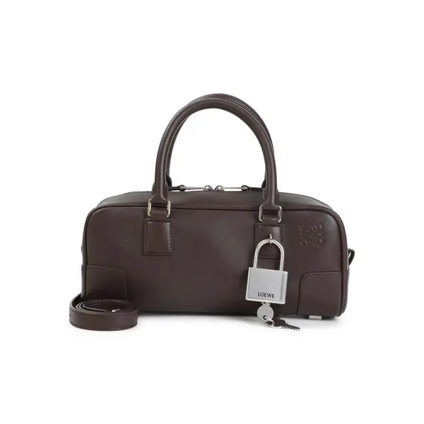 Loewe Amazona 23 Cropped Bag - Brown