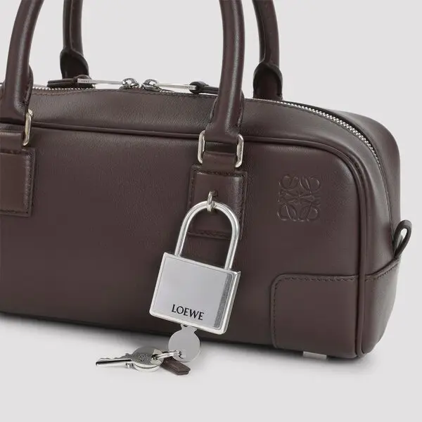 Loewe Amazona 23 Cropped Bag - Brown