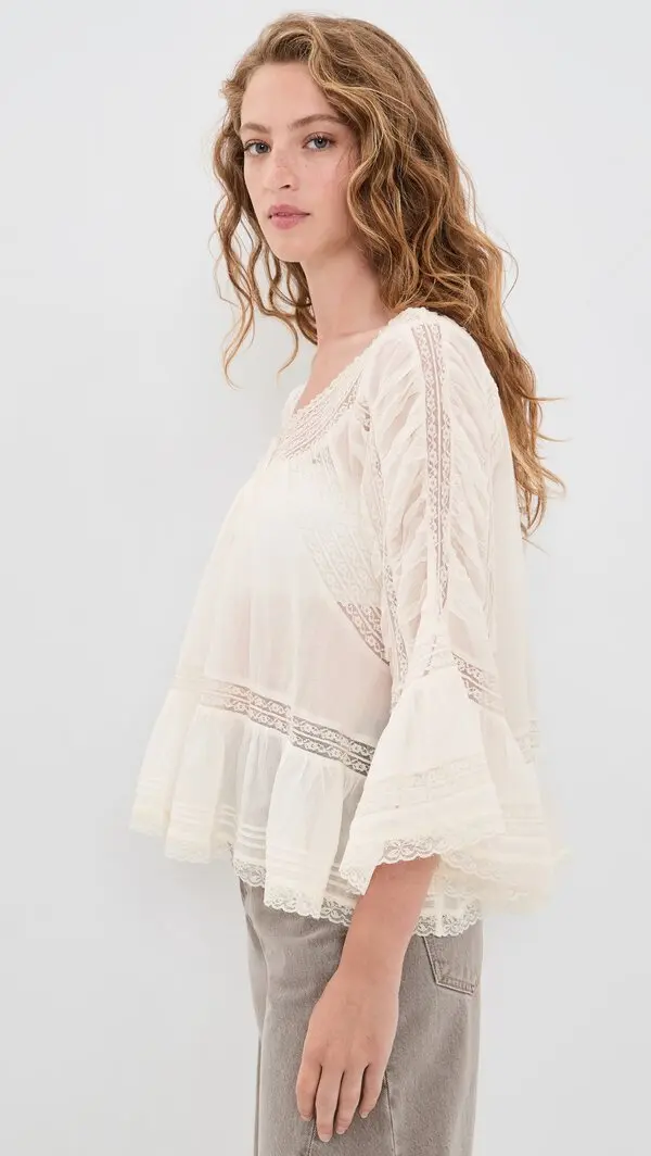 Free People She's A Romantic Top