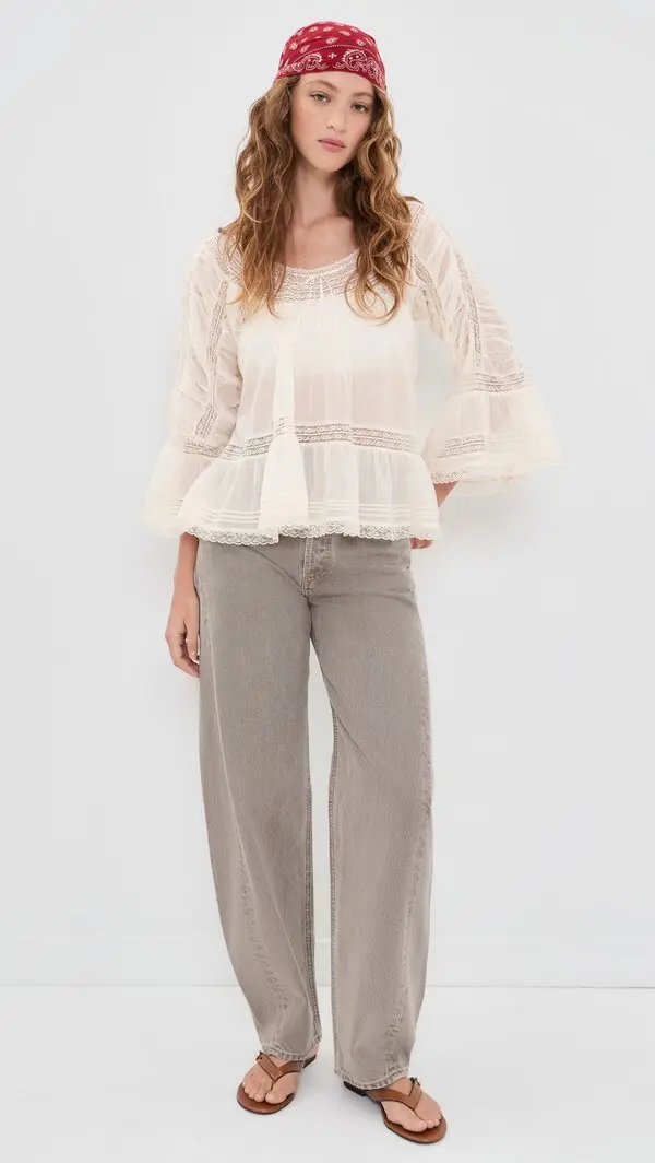 Free People She's A Romantic Top