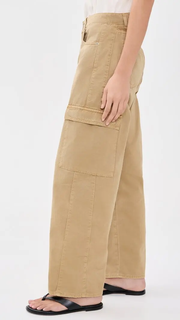LA LIGNE Clark Cargo Twill Pants