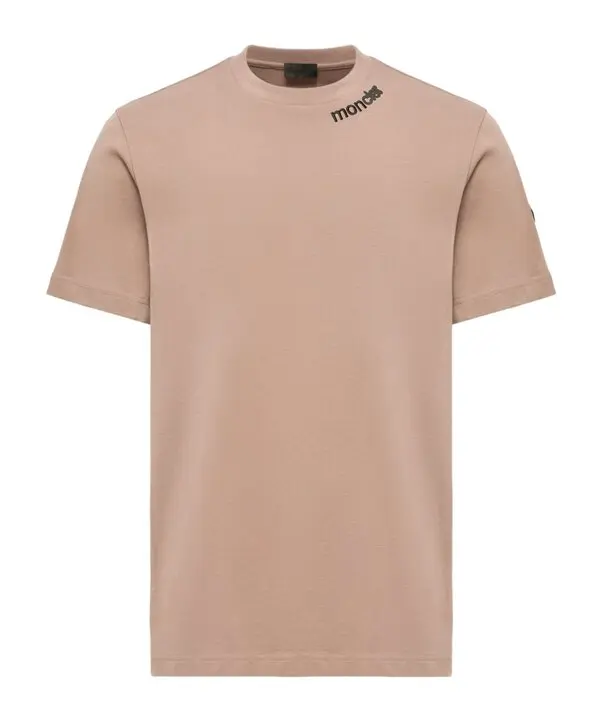 Moncler Cotton Jersey Logo T-shirt
