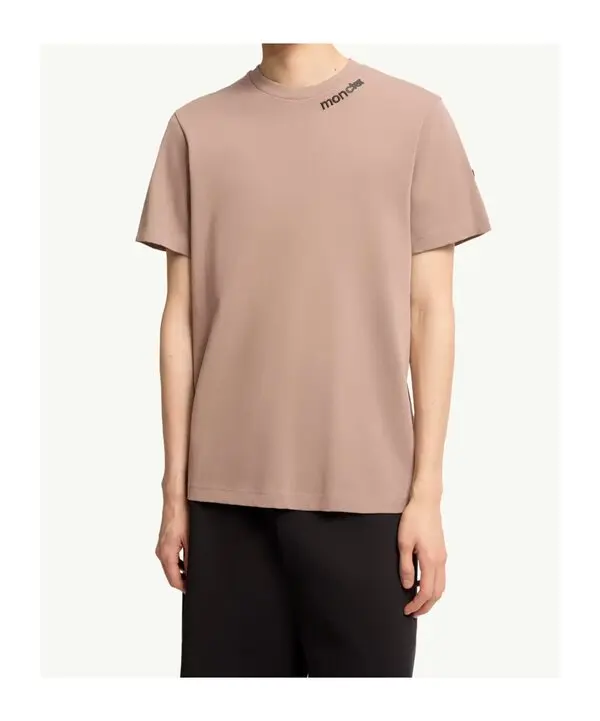 Moncler Cotton Jersey Logo T-shirt