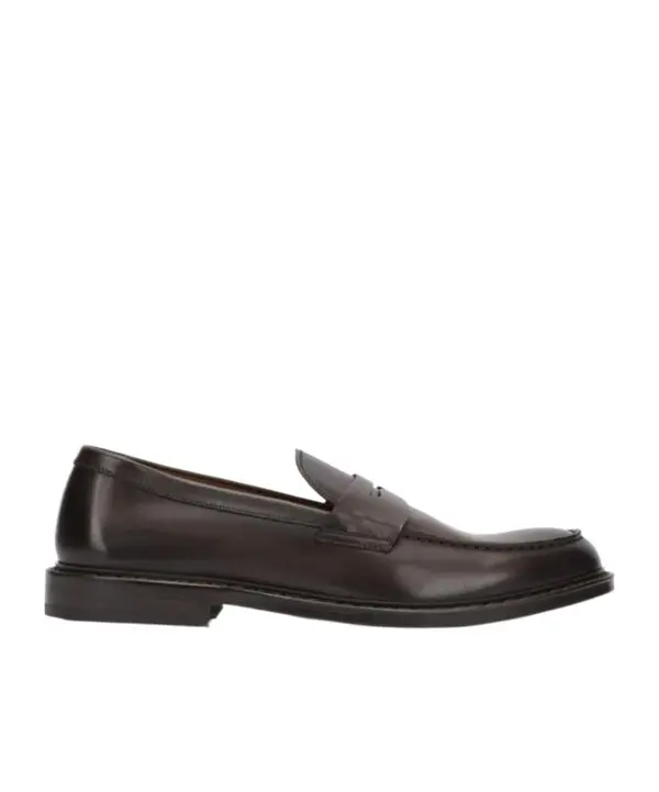 DOUCAL'S Penny Loafers - Black