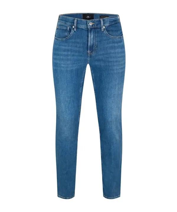 7 For All Mankind Faded Detail Jeans