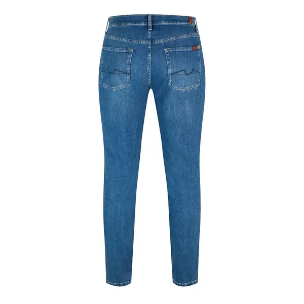 7 For All Mankind Faded Detail Jeans