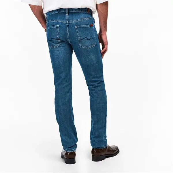 7 For All Mankind Faded Detail Jeans