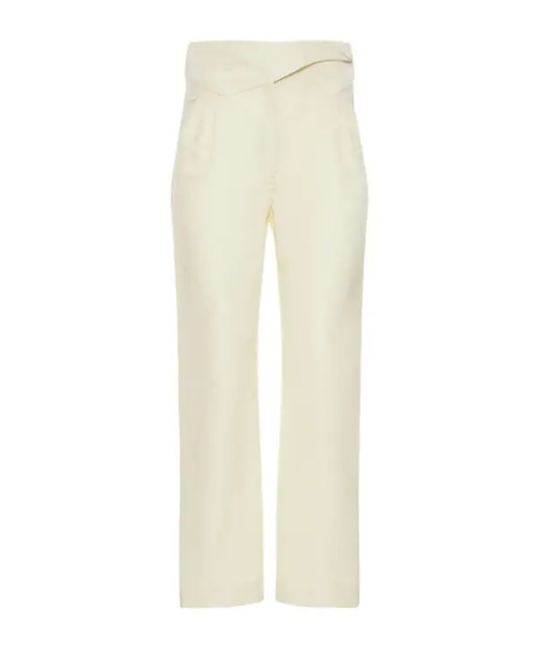 BLAZÉ MILANO Shamrock Cream Basque Pants