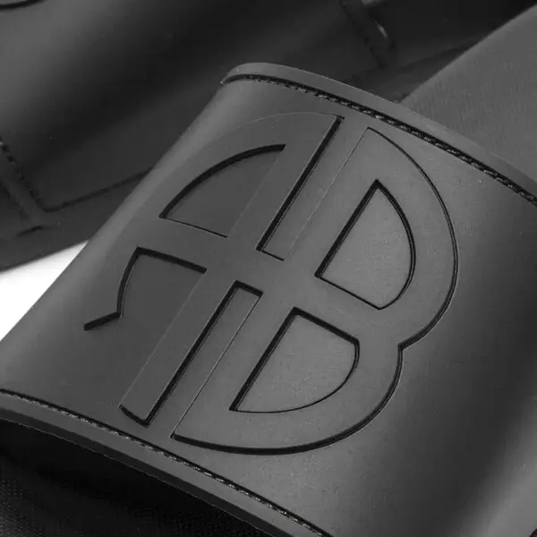 ANINE BING Embossed Logo Slides