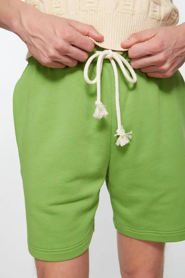 Acne Studios Face Logo-appliqué Cotton Track Shorts