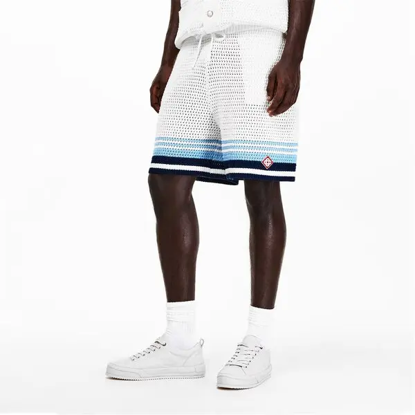 Casablanca Crochet Shorts
