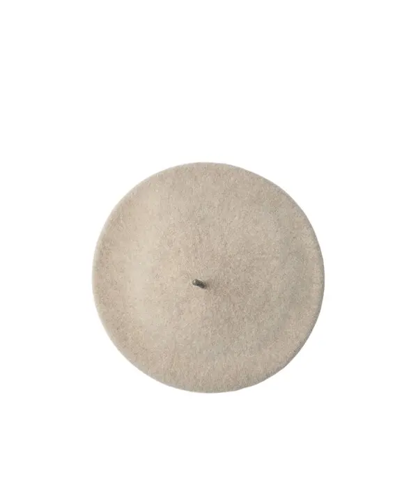 Brunello Cucinelli Monili Chain Slip-on Beret - Beige