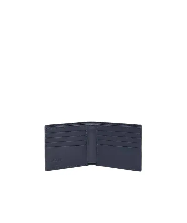 Loewe Bifold Wallet In Textured Classic Calfskin