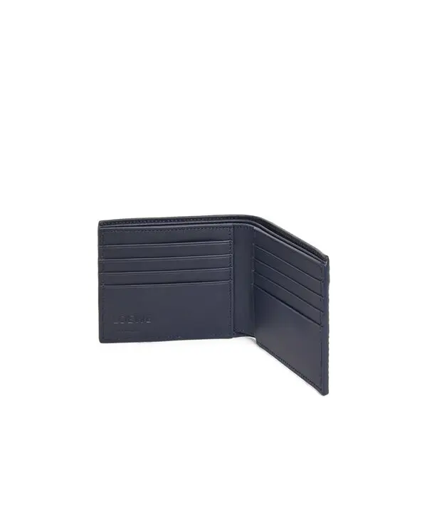 Loewe Bifold Wallet In Textured Classic Calfskin