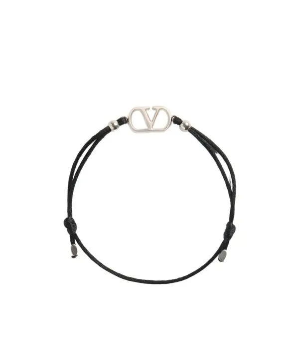 Valentino Garavani Vlogo Signature Pull-on Bracelet - Black