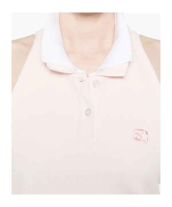 Alexander Wang Sleeveless Layered Polo Top