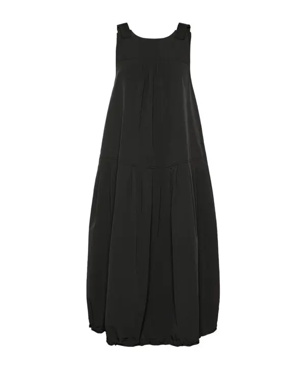 Max Mara Legenda Gathered Midi Dress
