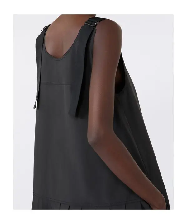 Max Mara Legenda Gathered Midi Dress