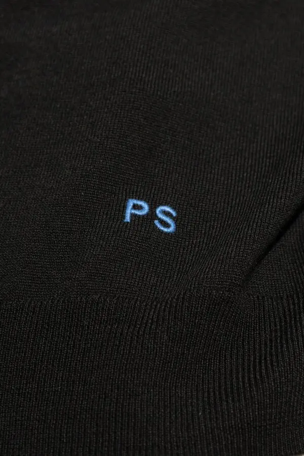 Paul Smith Long Sleeved Knitted Polo Shirt