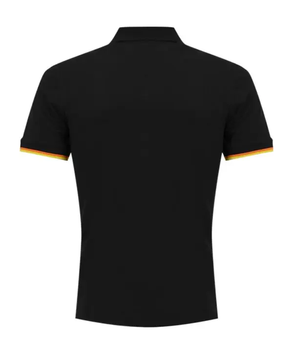 K-WAY Contrast Trim Polo Shirt - Black