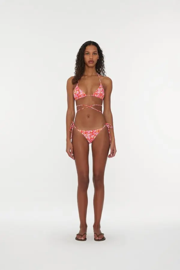 ROTATE BY BIRGER CHRISTENSEN Reina Olga Flower-print Bikini