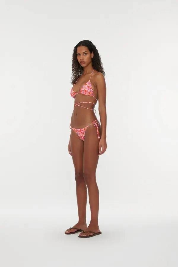 ROTATE BY BIRGER CHRISTENSEN Reina Olga Flower-print Bikini