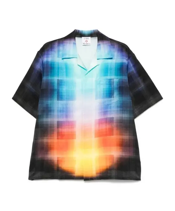 Casablanca Gradient Check Shirt