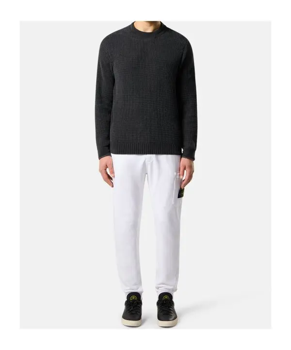 Stone Island Logo Patch Drawstring Trousers
