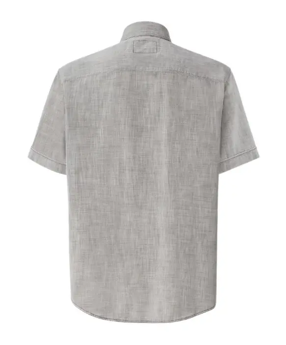 Fendi Gray Denim Shirt