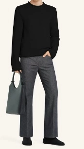 COURREGES Crew-neck Sweater