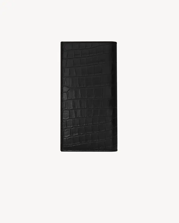 Saint Laurent Long Bi-fold Wallet