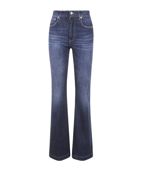 DONDUP Flared Mid-rise Jeans