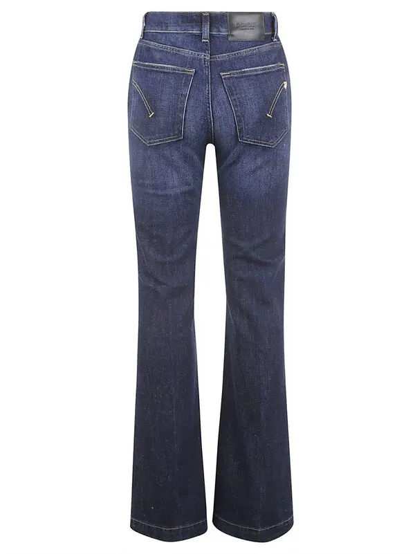 DONDUP Flared Mid-rise Jeans