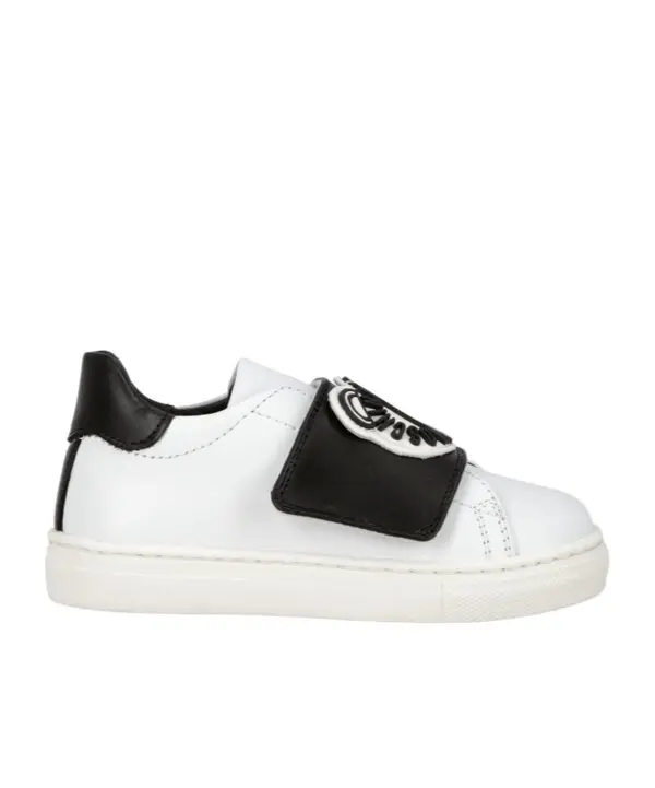 Moschino Teddy Bear Sneakers - White/black