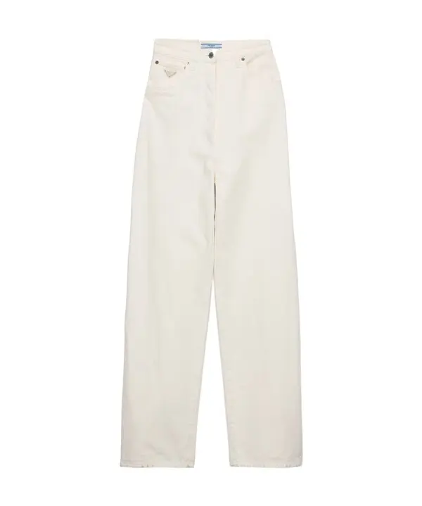 Prada Wide-leg Denim Jeans