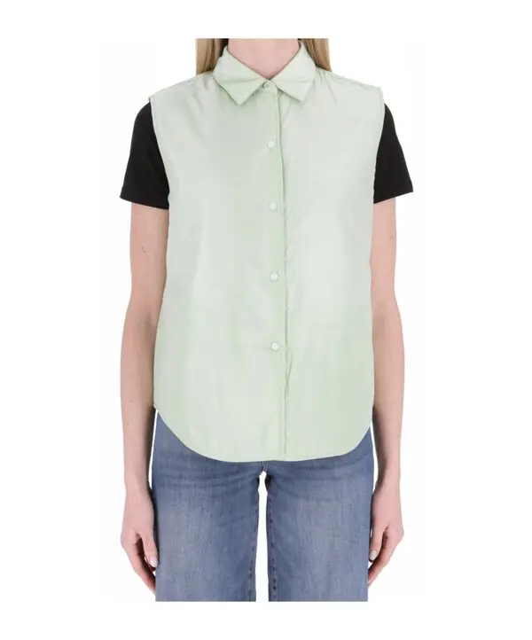 Aspesi Quilted Sleeveless Blazer