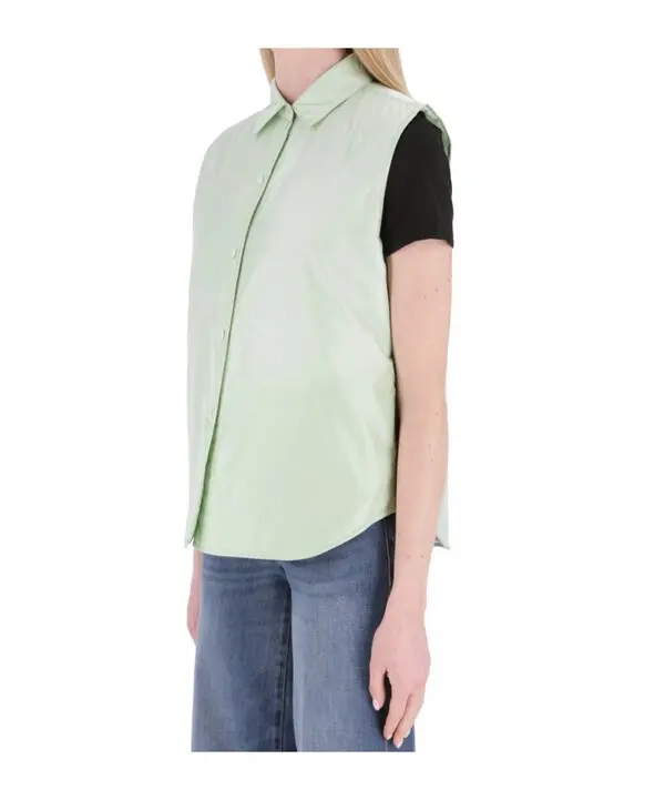 Aspesi Quilted Sleeveless Blazer