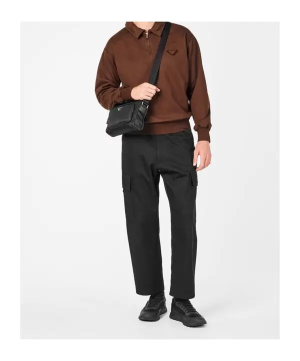Prada Quarter-zip Fleece Sweatshirt