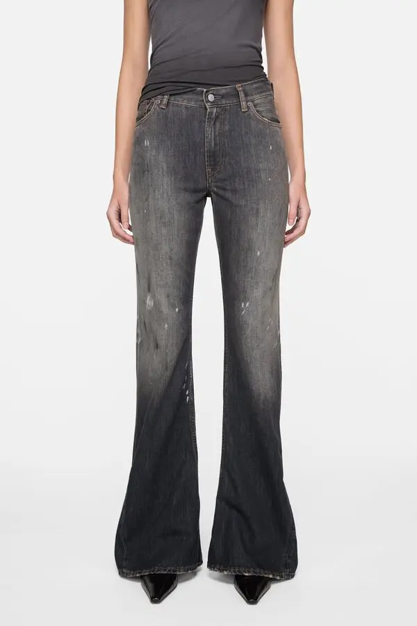 Acne Studios Logo-patch Jeans