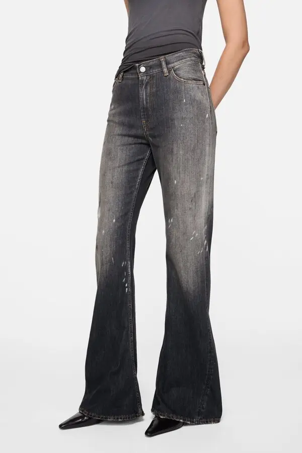 Acne Studios Logo-patch Jeans