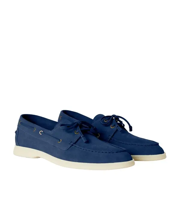 Loro Piana Sea-sail Walk Lace-up Loafers