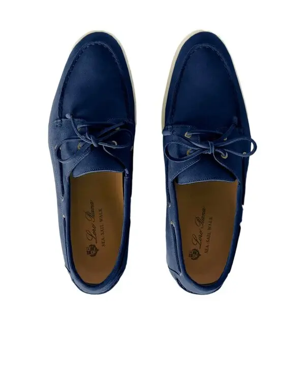 Loro Piana Sea-sail Walk Lace-up Loafers