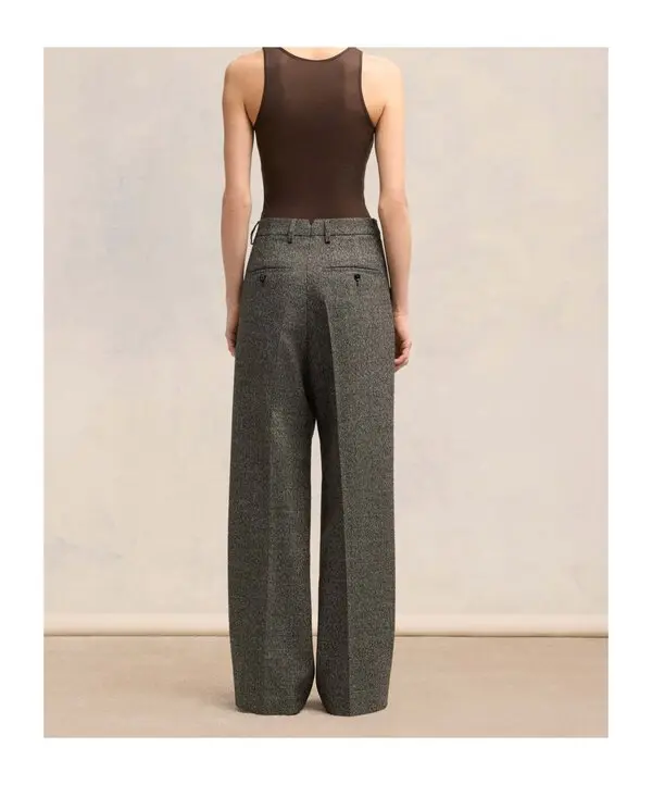 AMI Paris Wide-leg Fit Trousers